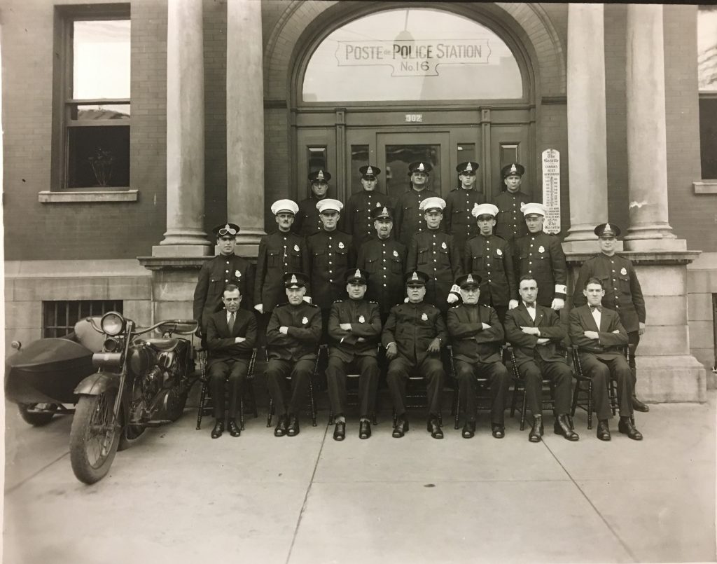 Cartographie numérique des postes de police de la Ville de Montréal ...